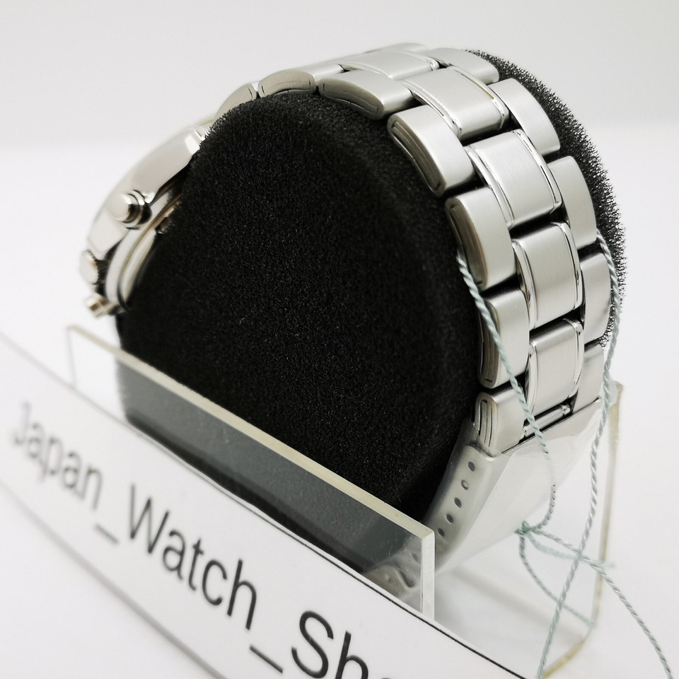 SEIKO SPIRIT SBTQ071 Blue Silver Chronograph Men's Watch New in Box | eBay