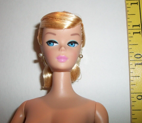 REPRODUCTION VINTAGE BARBIE BLONDE HAIR SWIRL PONYTAIL REPRO DOLL BY ...
