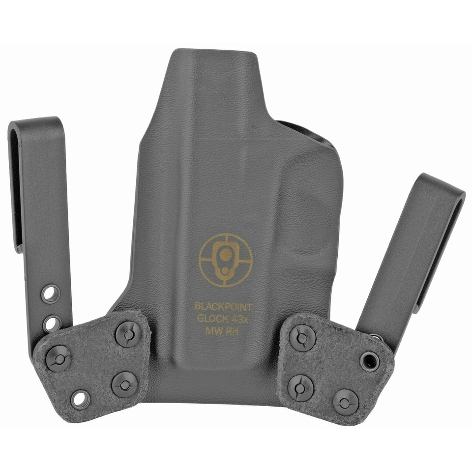 BlackPoint Tactical Mini Wing IWB Holster Fits Glock 43X Right Hand ...