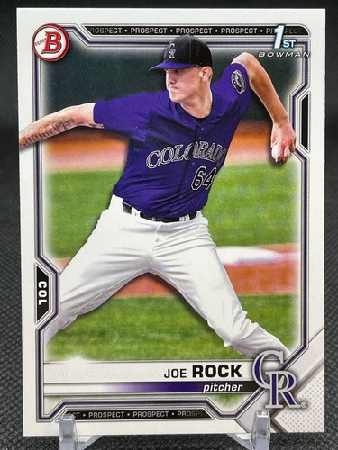 2021 Bowman Draft Joe Rock 1st Bowman Baseball Card | eBay