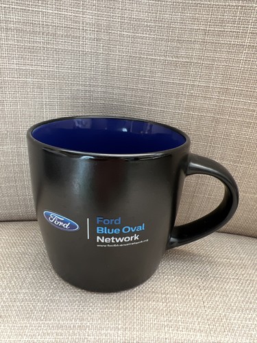 Vintage Ford Oval Logo Ford Blue Oval Network Coffee Mug Cup Ceramic | eBay