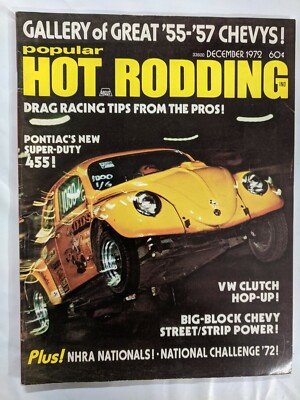 Popular Hot Rodding December 1972 Drag Racing Tips M187 | eBay