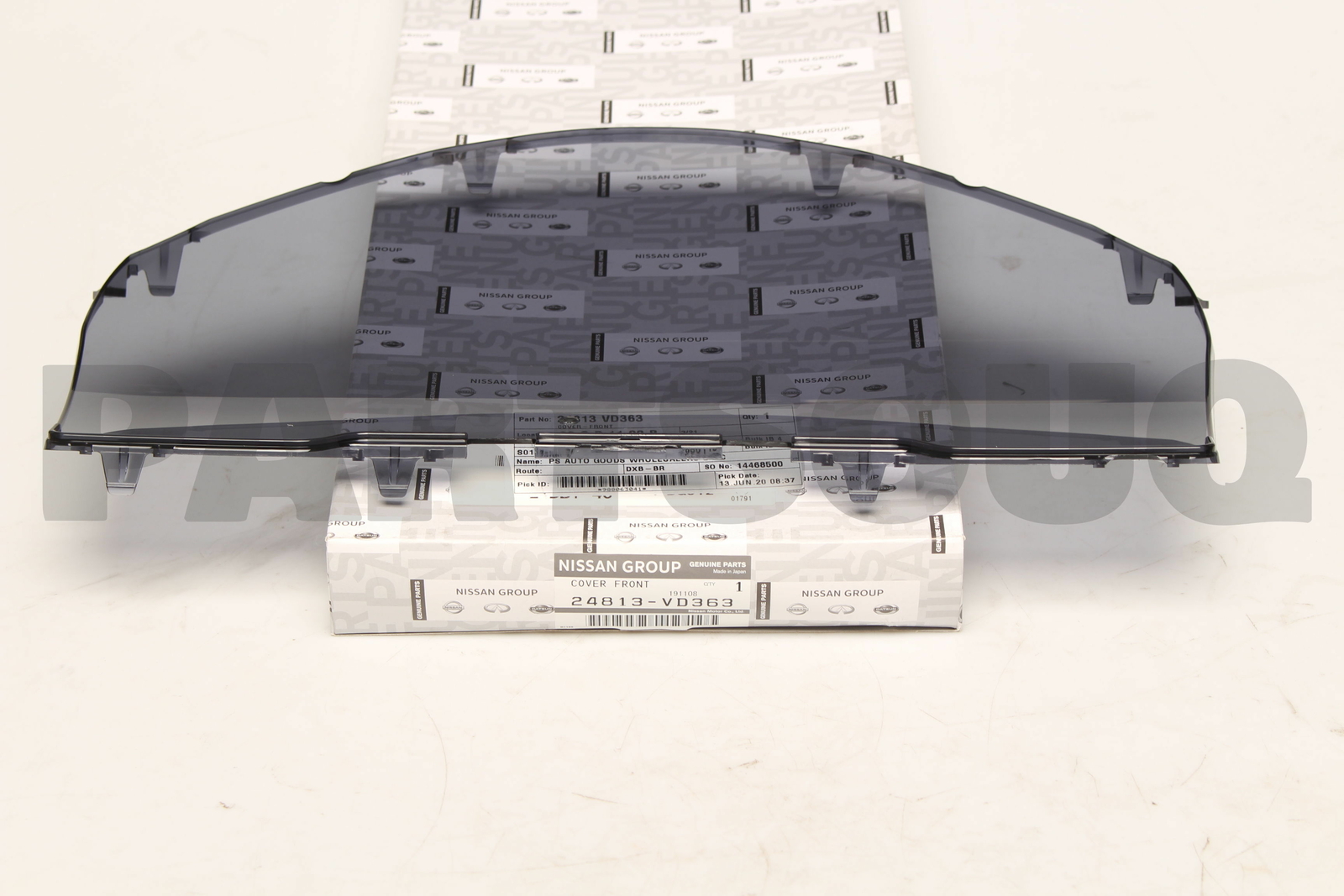 24813-vd363 Nissan Cover-front Meter 24813VD363 Genuine OEM Part for ...