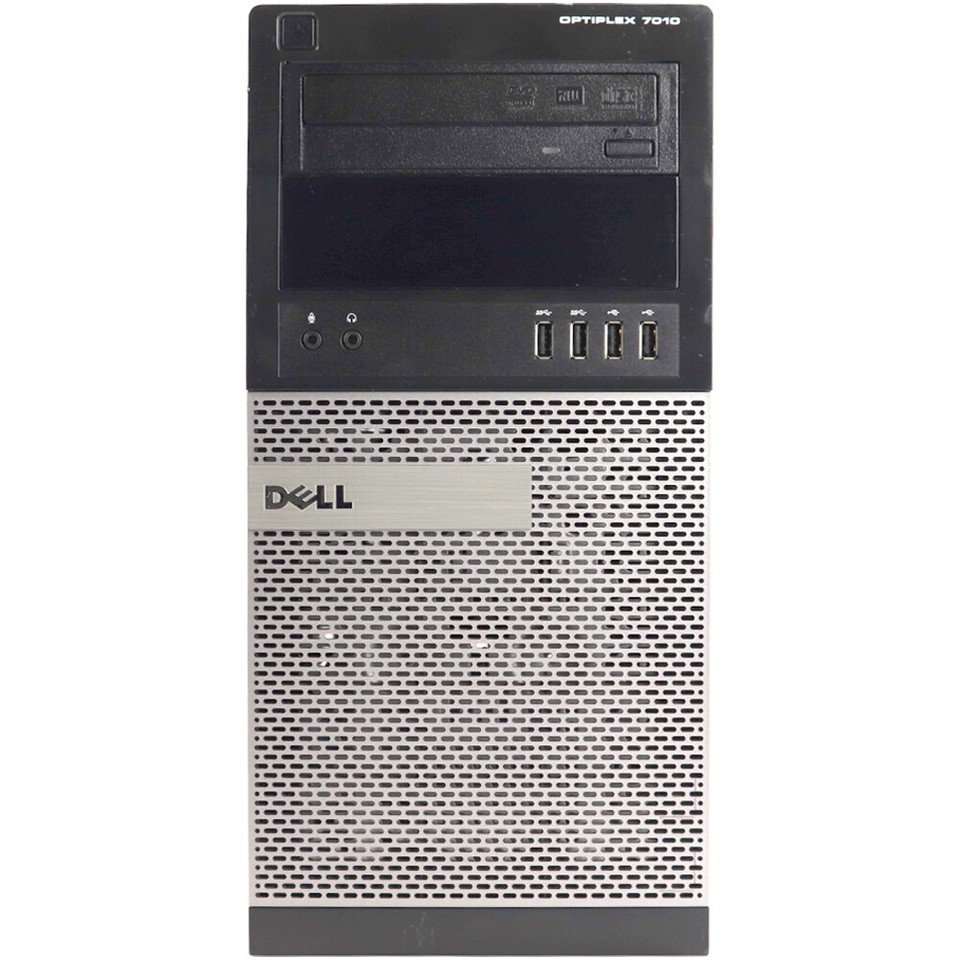 Dell Desktop Computer PC Tower Core i5 16GB 2TB HD/SSD 22" LCD Windows ...