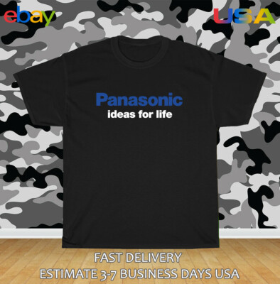 Panasonic Ideas for Life Logo Men's T-Shirt American Size T-Shirt | eBay
