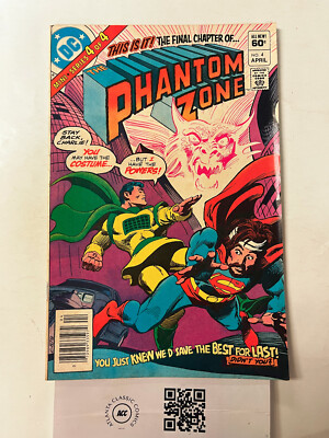 The Phantom Zone #4 NM DC Comic Book Superman Supergirl General Zod 18 ...