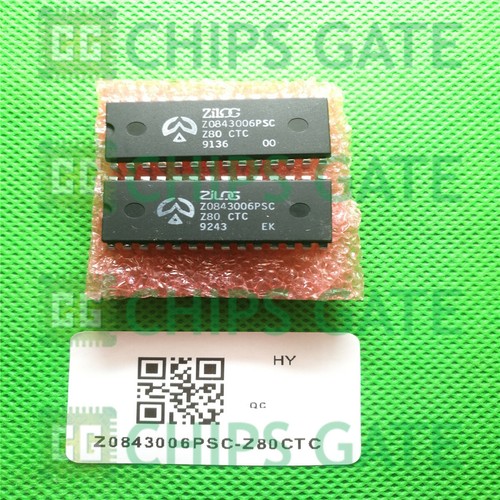 2PCS Z0843006PSC-Z80CTC Encapsulation:DIP-28,NMOS/CMOS Z80 CTC COUNTER ...