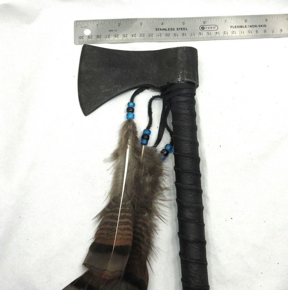 Native American War Club, Cherokee, Battle Axe, Tomahawk , Throwing ...