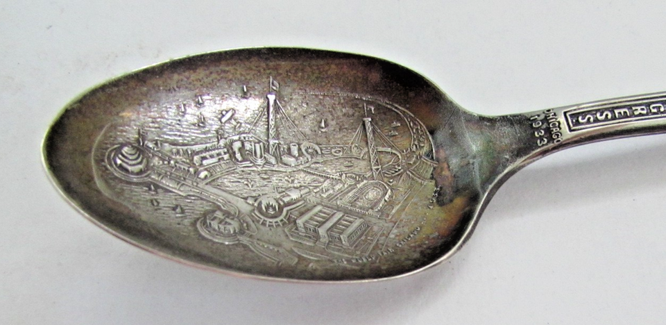 1893 Columbian Expo Elongated Barber Dime 1933 Chicago Worlds Fair ...