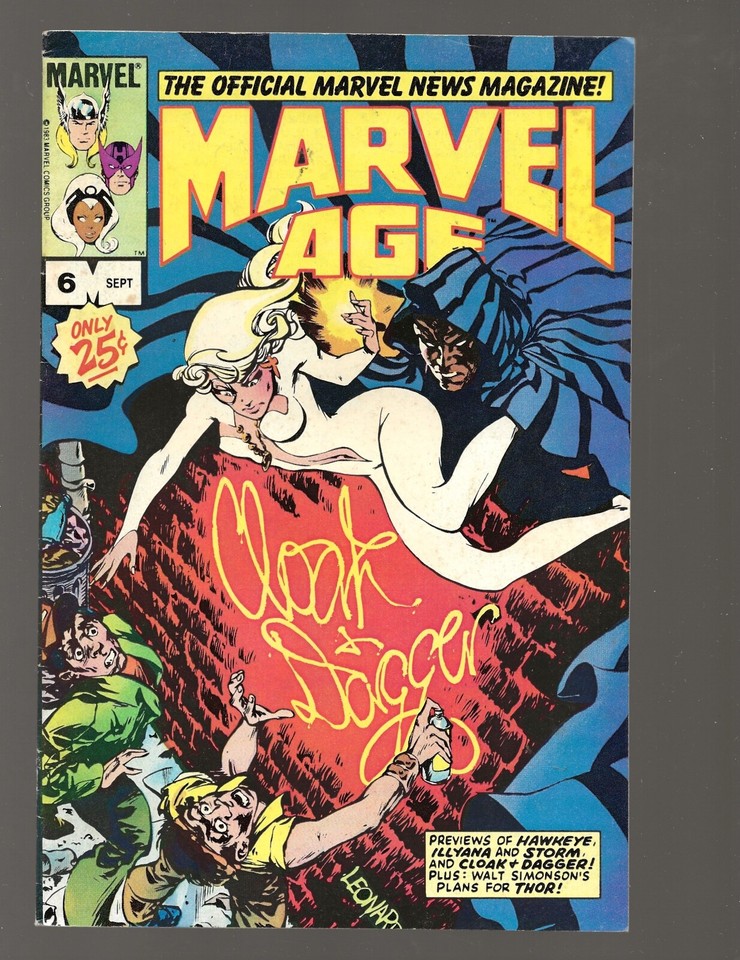 Marvel Age 6 (1983) 1ST APPEARANCE SPIDER-HAM!! 1ST APPEARANCE BETA RAY ...