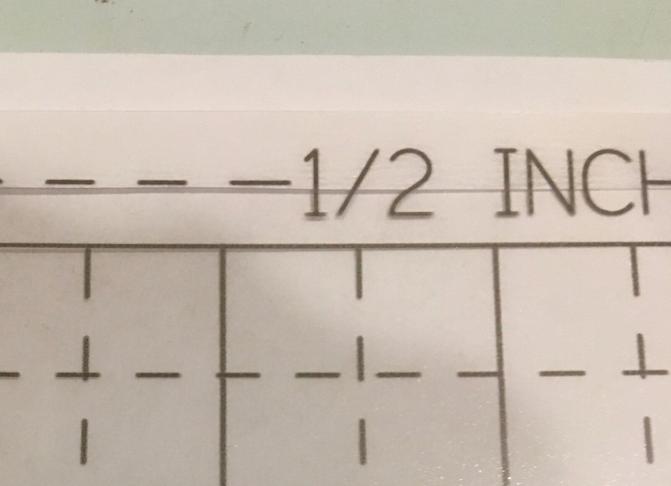 Transparent Film Grid / Art Drawing Grid / Artist / Quilting / 1" & 1/2 ...