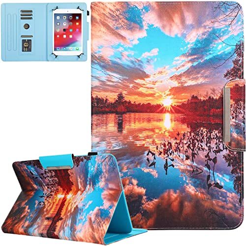 10 Inch Tablet Case, Universal 10 10.1 Inch Android Tablet Cover, Lake ...