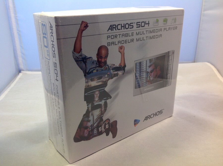 Archos 504 DVR 80GB 4.3" LCD Portable Multimedia Player & Recorder ...