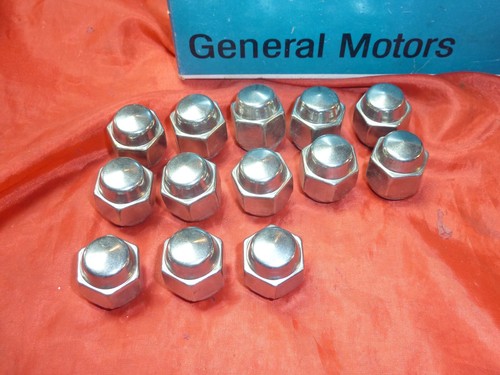 NOS GM Lug Nuts Nut for Sport Rally Wheels p/n 414187 1/2-20 Thread (13 ...