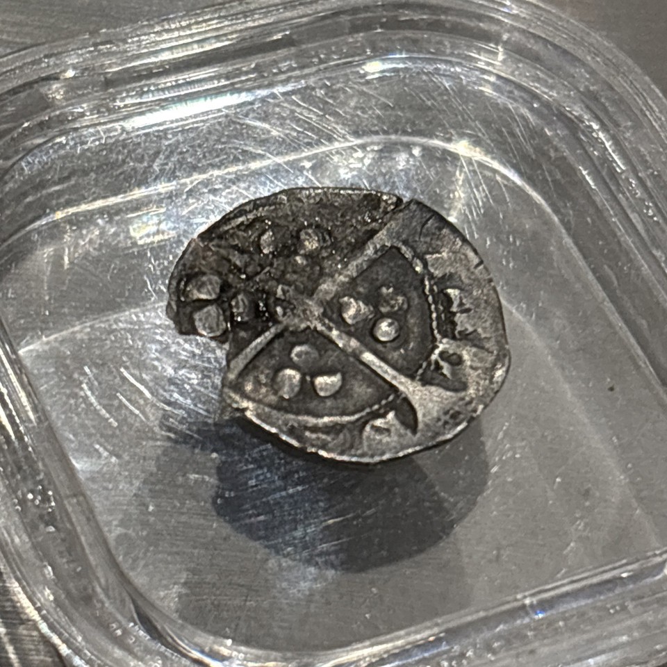 Richard III Durham Mint silver penny - S on breast - S2169 - Ex Silbury ...