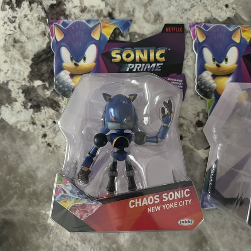 Jakks Sonic Chaos & Rusty Rose Toy Collectible Figure Duo *READ ...