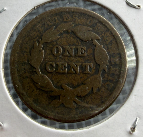 1841 Braided Hair Large Cent 1c | eBay