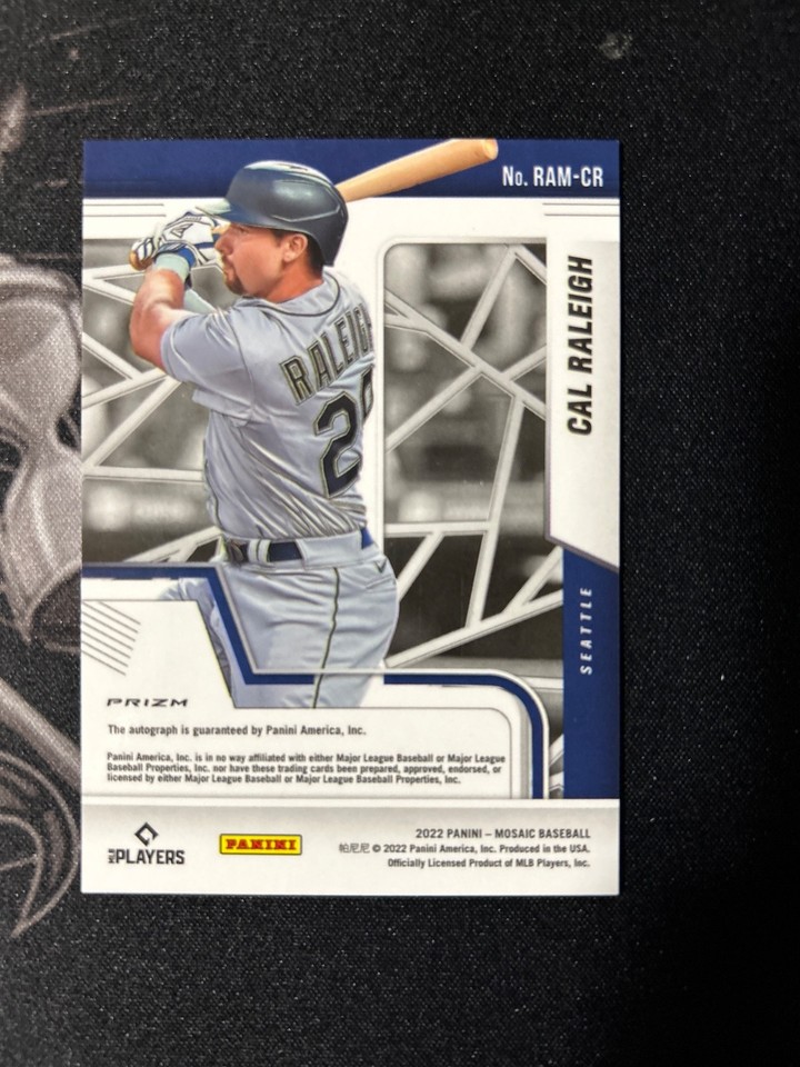 cal raleigh rookie card auto mosaic | eBay