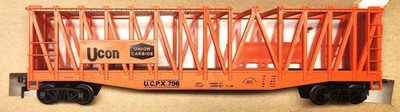 AHM 5393G HO Scale Union Carbide Container Car UCPX #796 MIB | eBay