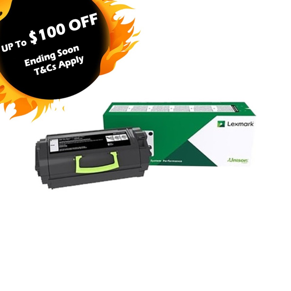 Lexmark Genuine 55B6H0E High Yield Black Toner MS331/MS431/MX431adn ...