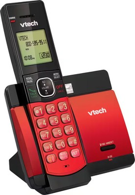 VTech - CS5119-16 DECT 6.0 Cordless Phone System - Red | eBay