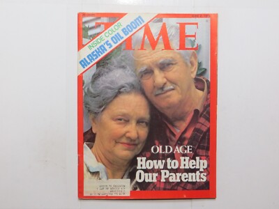 Vintage Time Magazine June 2, 1975 Old Age History Help out Parents N7 ...