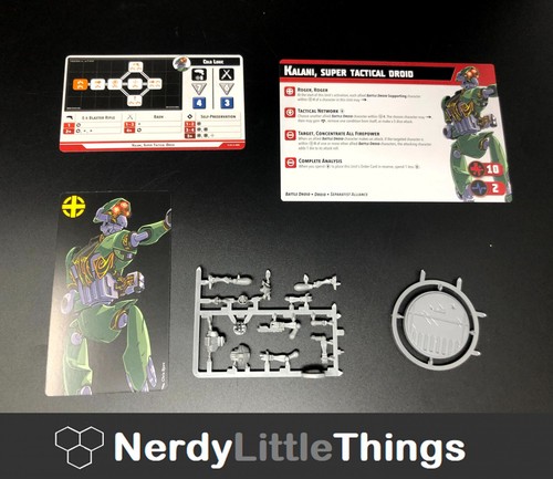 Star Wars Shatterpoint - Starter Set - Kalani Super Tactical Droid ...