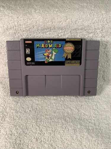 Super Mario World (SNES, 1992) Rare Players Choice Works More Games In ...
