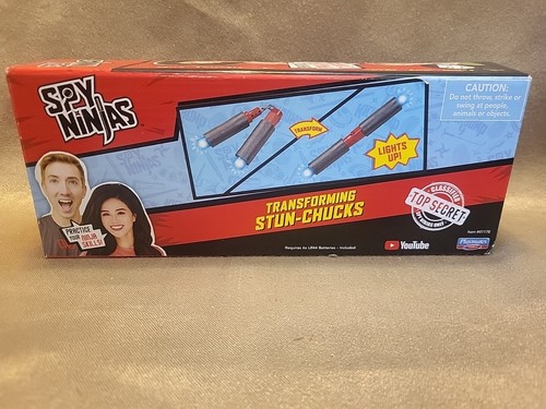 Spy Ninjas Transforming Stun Chucks New Sealed Toy Chad Wild Clay ...