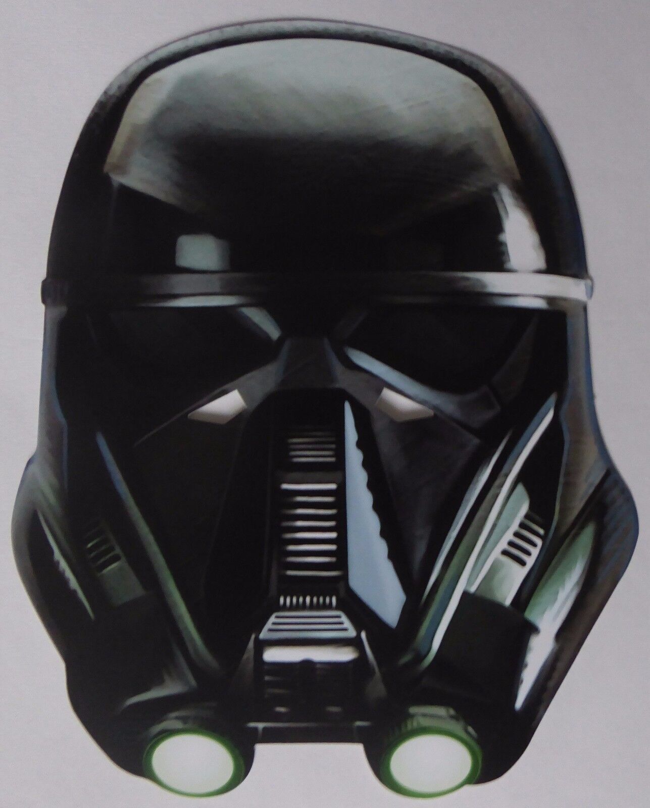 Official Licensed Star Wars Episode 7 Captain Phasma Printed Card Face ...