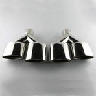 Style Oval Exhaust Tips Fit For Benz W204 W203 W211 W214 C-Class | eBay