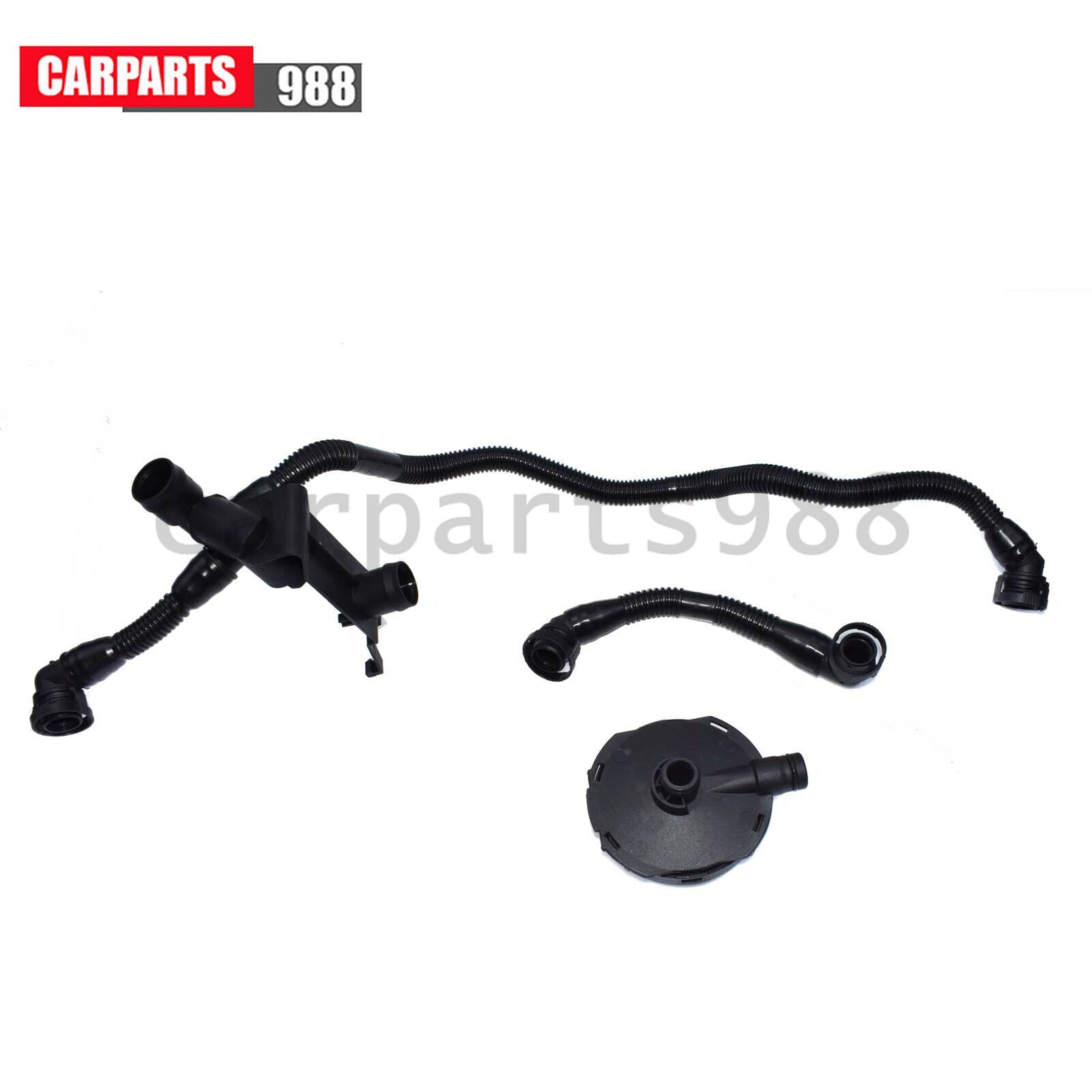PCV Crankcase Vent Valve+ Breather Hose Kit For AUDI A4 A6 A8 Quattro ...