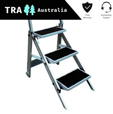Triple Folding Caravan Step Portable RV Ladder Camper Trailer Parts ...