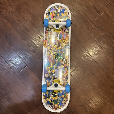 The Simpsons Characters Popsicle Board Skateboard BRAND NEW man cave ...
