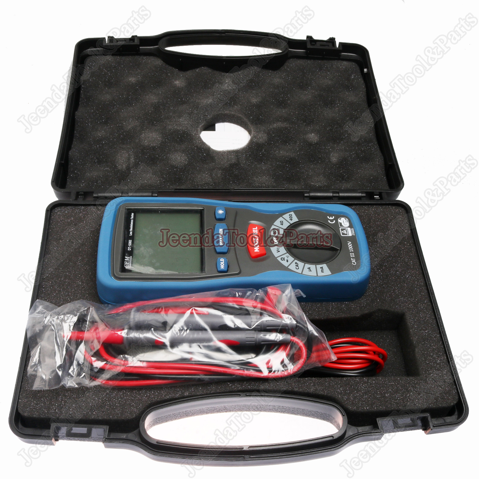New DT-5302 CEM Digital High-Accuracy Kelvin 4-Wires Milliohm Meter ...