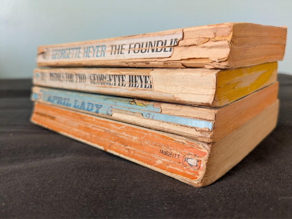 Georgette Heyer Bundle, 4 Assorted Books, Published 1900s, Acceptable ...