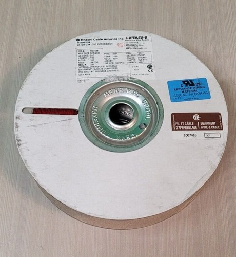 Hitachi 23100-034 .050 PVC Ribbon Cable 100' for sale online | eBay