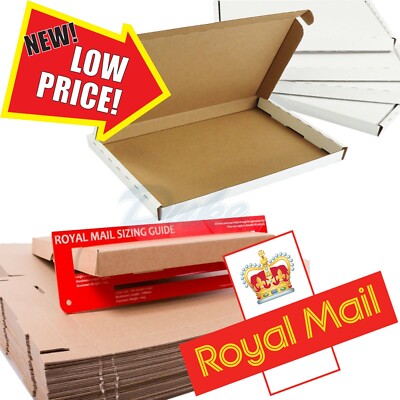 ROYAL MAIL LARGE LETTER C4 C5 C6 BOXES CARDBOARD SHIPPING PIP POSTAL A4 ...