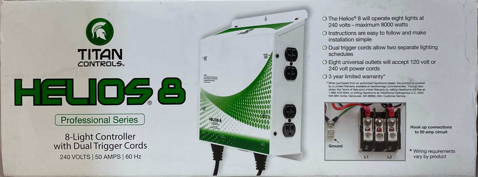 Helios 8 Light Controller | Shelly Lighting