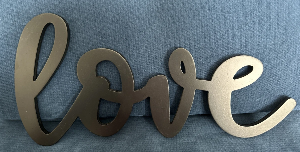 Love Word Art Cursive