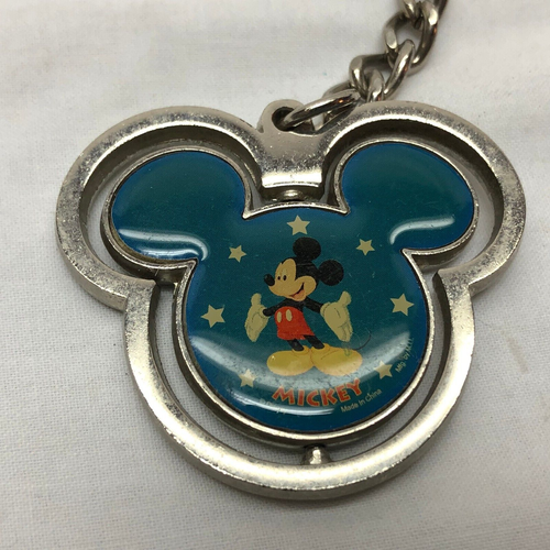 Walt Disney World Key Chain Mickey Mouse Spinning Head Donald Duck ...