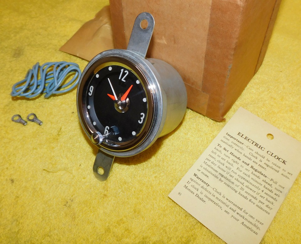 1958 1959 AMC Rambler Six Rebel Ambassador Super Custom NOS ELECTRIC ...