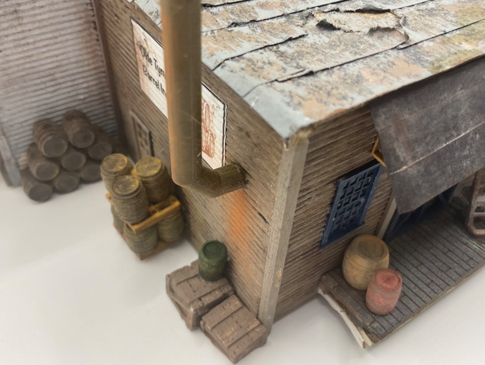 HO Scale Old Tyme Barrels Structure Kit Laser Cut | eBay