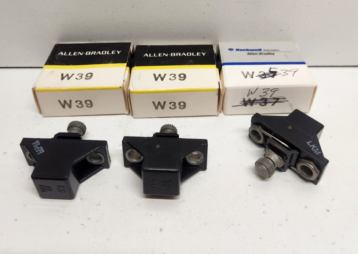 LOT OF 3 NEW IN BOX! ALLEN-BRADLEY OVERLOAD RELAY HEATER ELEMENTS W39 ...