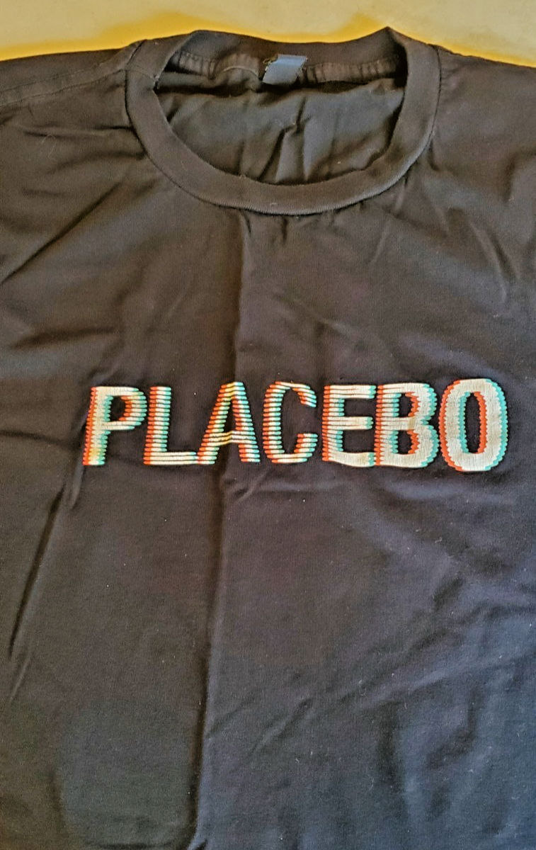 Placebo band t shirt black L Britpop alternative rock Meds official ...