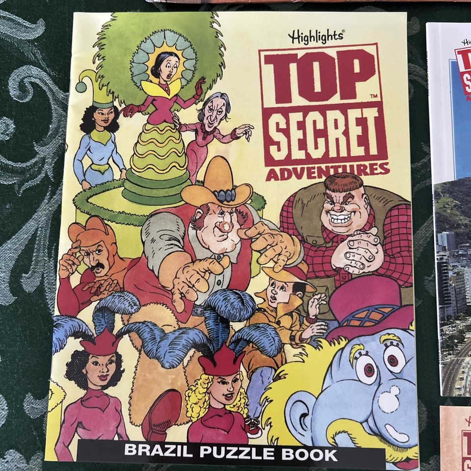 New Brazil Highlights Top Secret Adventures Case #40125 The Ruckus In ...