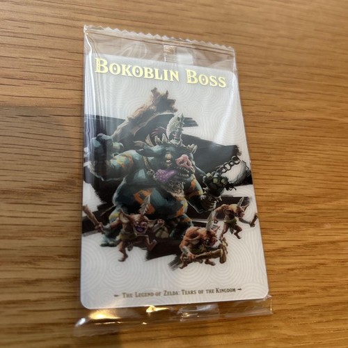 Legend Of Zelda Wafer Card No 18 Blue Boss Boko Blin Collectible Game ...