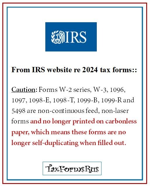 Blanco W2 Formulier 2024