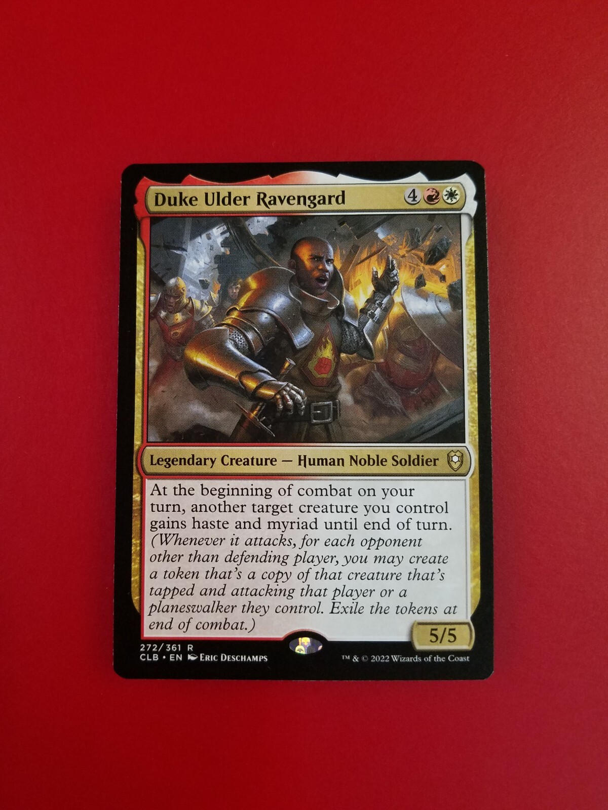 1x Duke Ulder Ravengard | Battle for Baldur's Gate | MTG Magic Cards | eBay