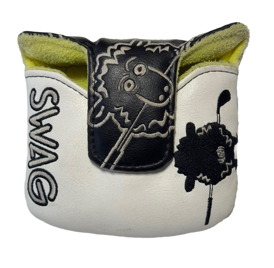 *SWAG Black Sheep Country Club Mallet Putter Headcover, Very Good ...